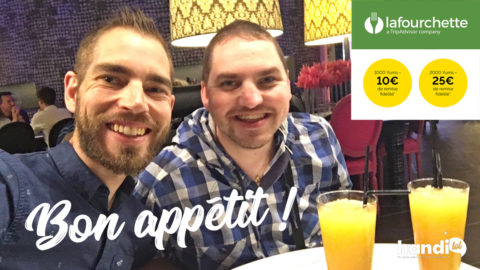 Mangez pas cher au restaurant avec l'appli TheFork (LaFourchette)
